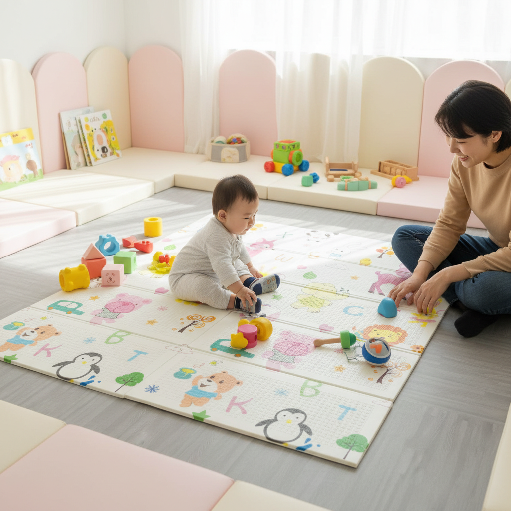 Alfombra antigolpe para bebé jirafa y sus amigos – BABY ELEPHANT