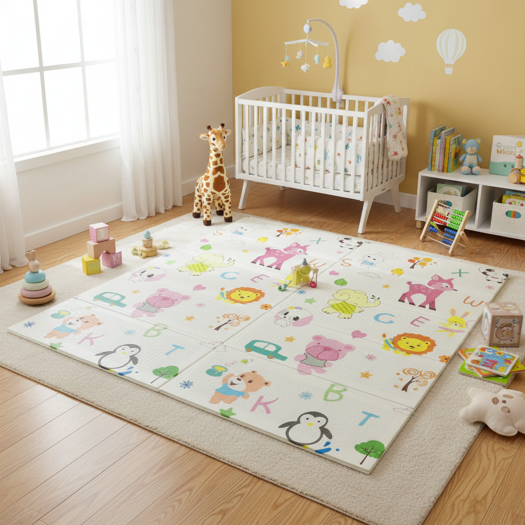 Alfombra antigolpe para bebé jirafa y sus amigos – BABY ELEPHANT