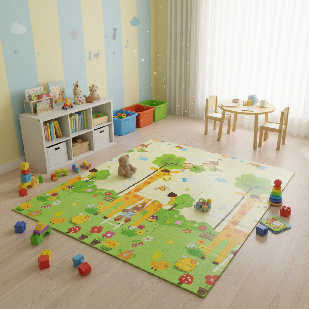 Alfombra antigolpe para bebé jirafa y sus amigos – BABY ELEPHANT